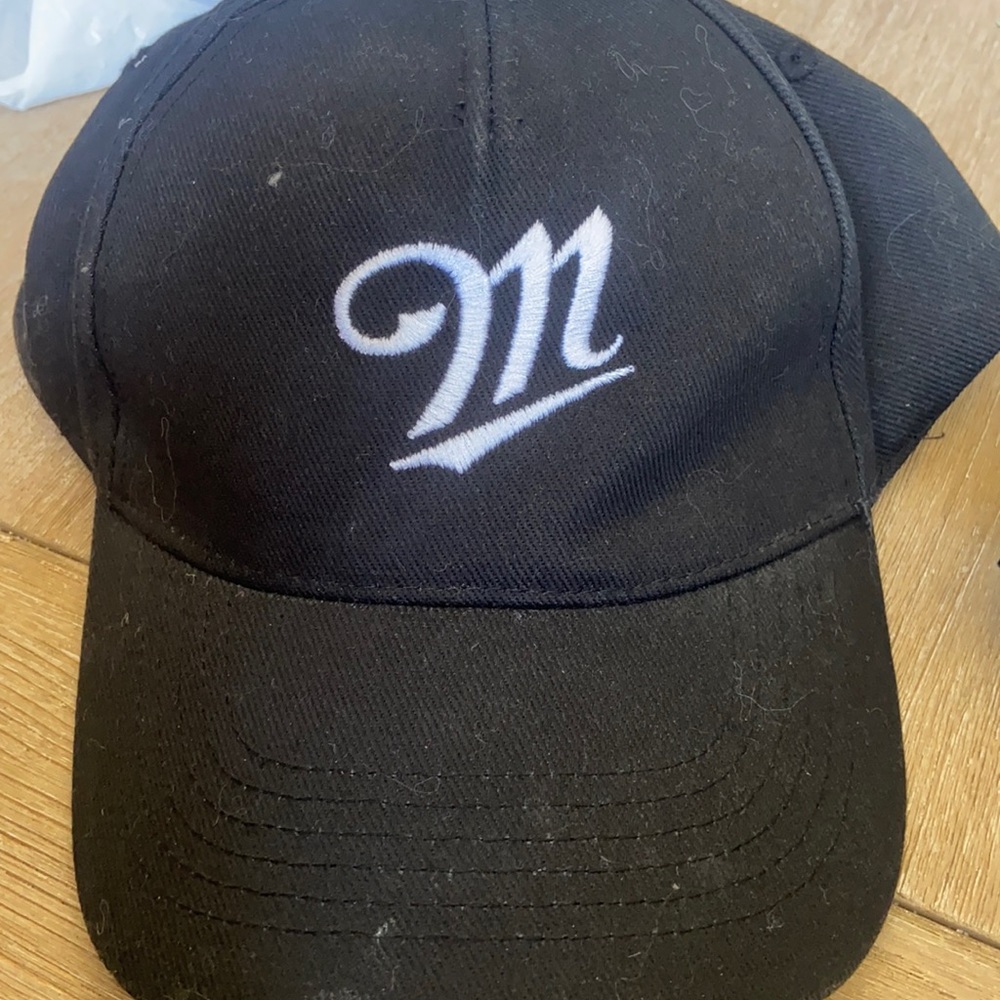 Miller Baseball Hat With Velcro Back - Gem